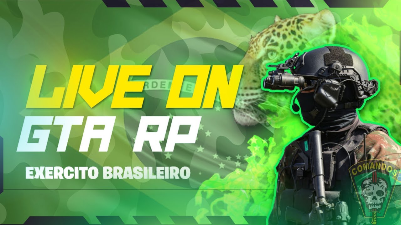 🔴LIVE ON🔴 ABCD ROLEPLAY (TENENTE CORONEL- COE) GTA RP , GTA V ONLINE ...