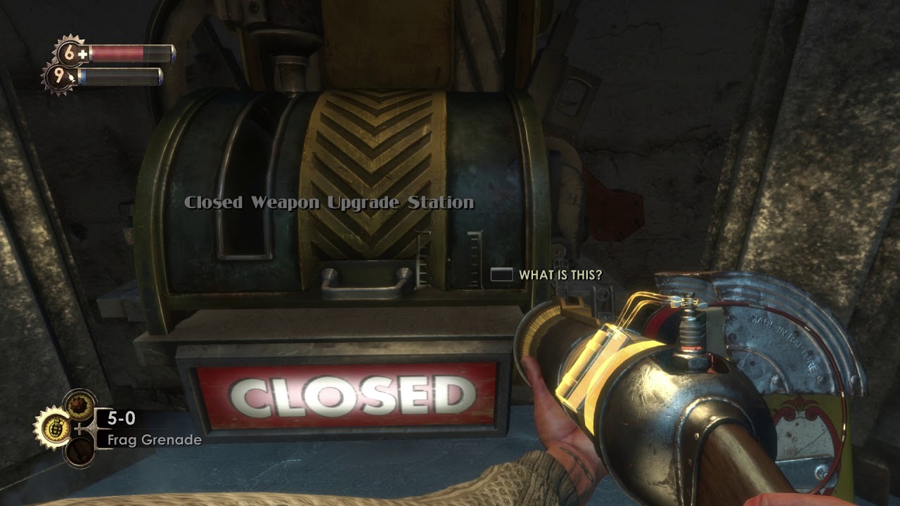 Bioshock - Neptune's Bounty: Freeze Floor: Upgrade Weapons Station ...