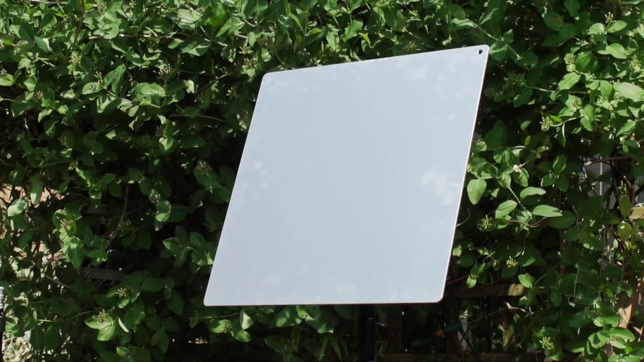 Dedolight Lightstream Reflectors - Outdoors - YouTube