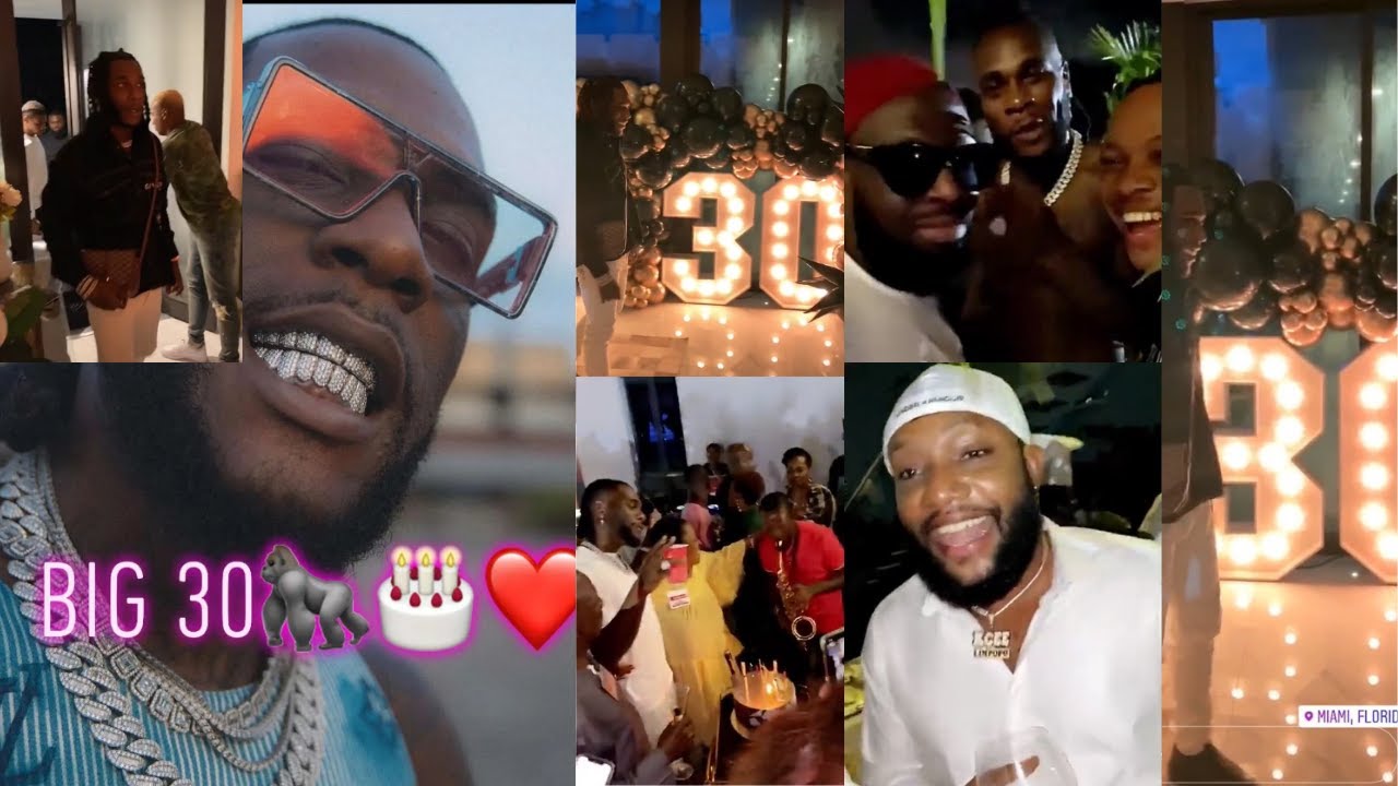 Timaya, Kcee, Poco Lee, Jago & Friends In Miami Surprises Burna Boy On ...