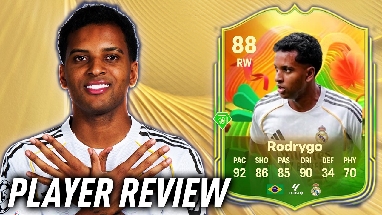 THIS CARD IS CRAZY - World Tour Rodrygo Player Review FC26 - YouTube