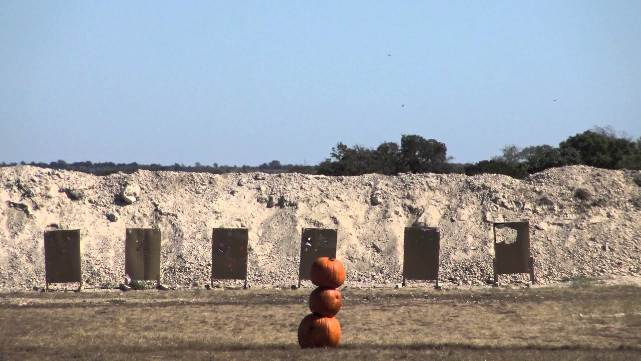 Pumpkins + Tannerite = Exploding Pumpkin Man - YouTube