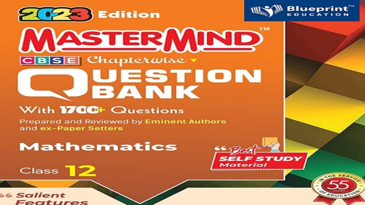 MasterMind Question Bank L Chapterwise L Maths Question Bank L 1700 MasterMind Question Bank L Chapterwise L Maths Question Bank L 1700