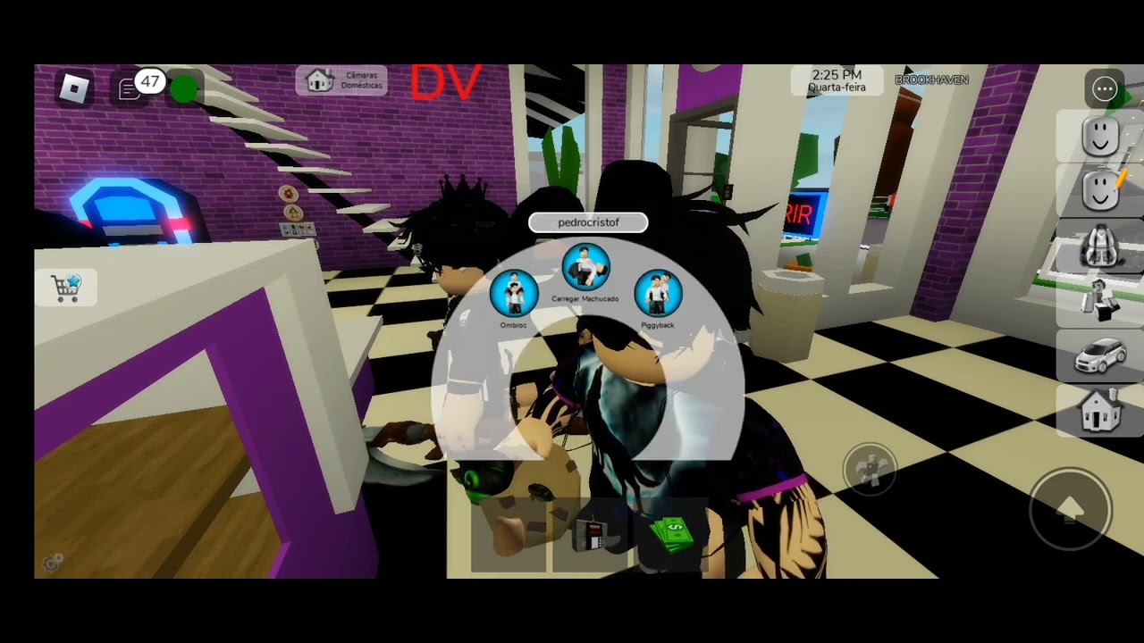 roubando casa em Brookhaven kkskks - YouTube