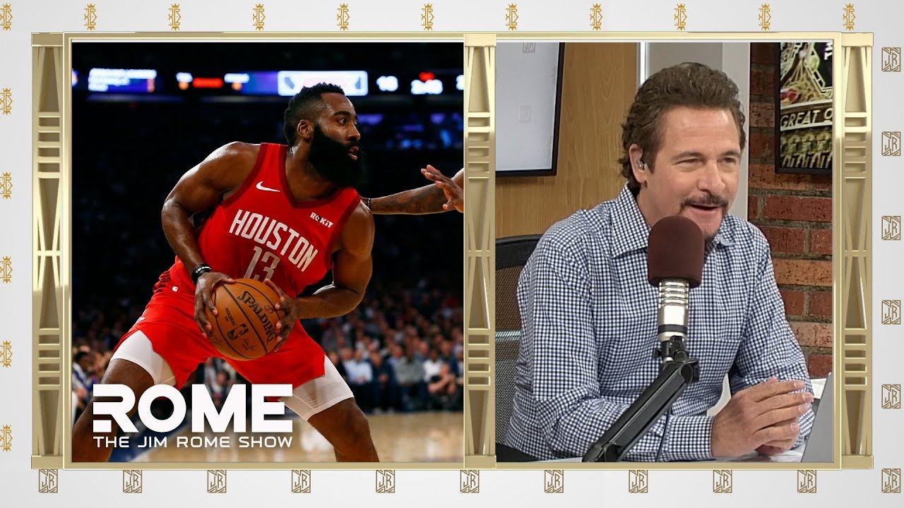 James Harden Drops 61 on Knicks | The Jim Rome Show - YouTube