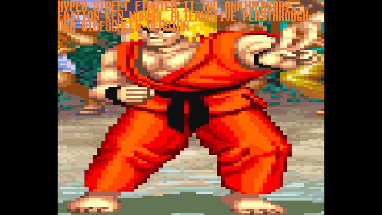Hyper Street Fighter II The Anniversary Edition Ken Normal Alternative ...