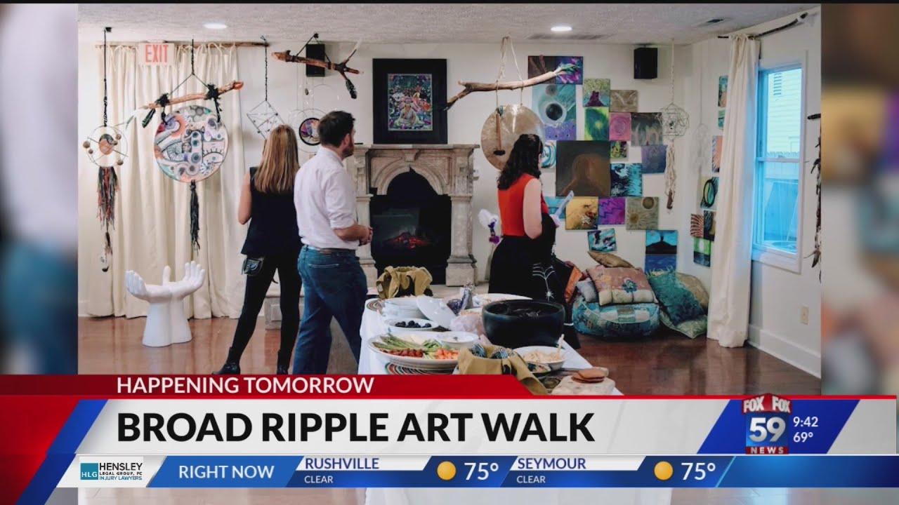 Broad Ripple Art Walk - YouTube