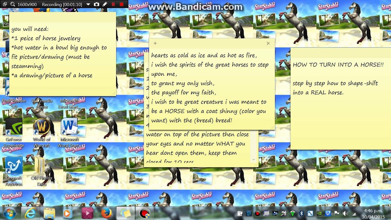 how to shape-shift into a horse or pony - YouTube