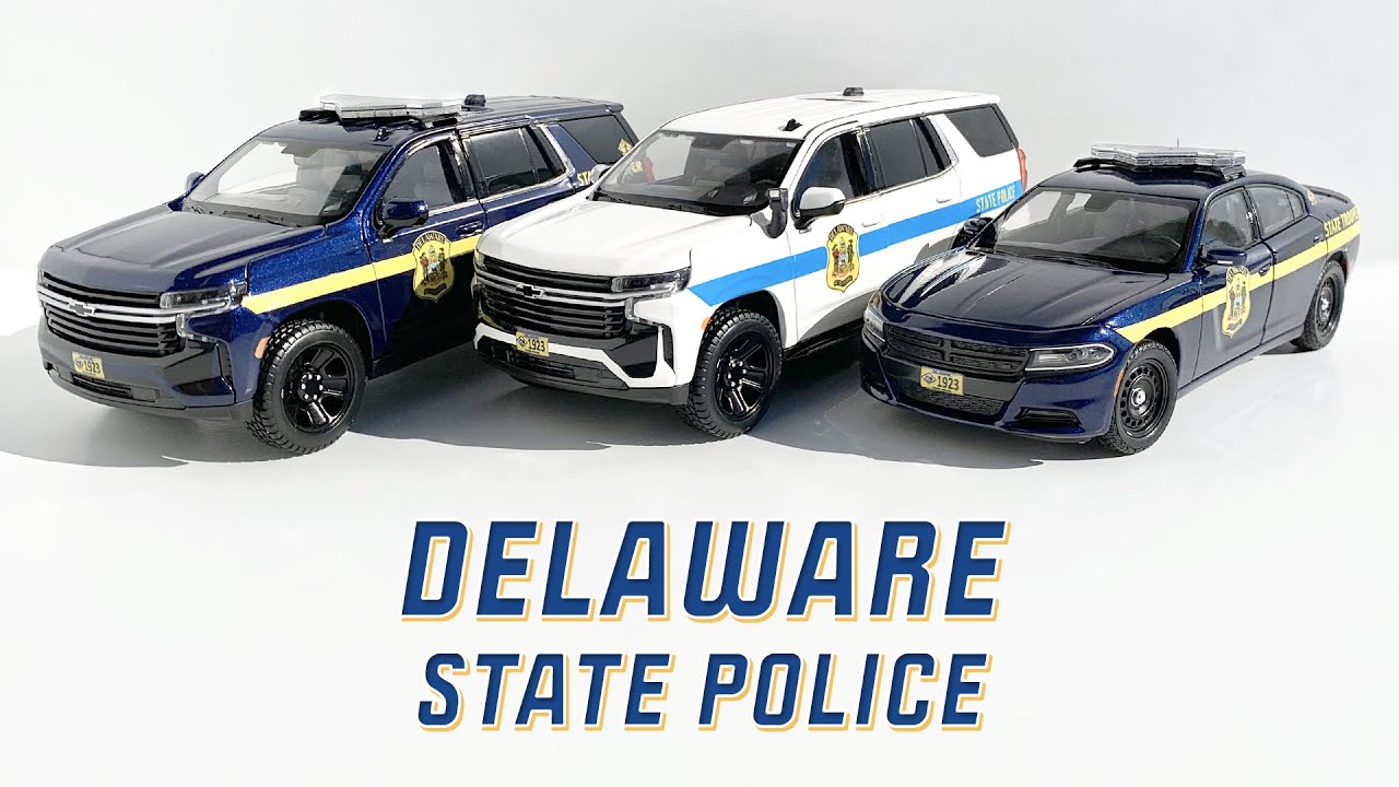Delaware State Police 1/24 Scale Custom Made Diecast Fleet - YouTube