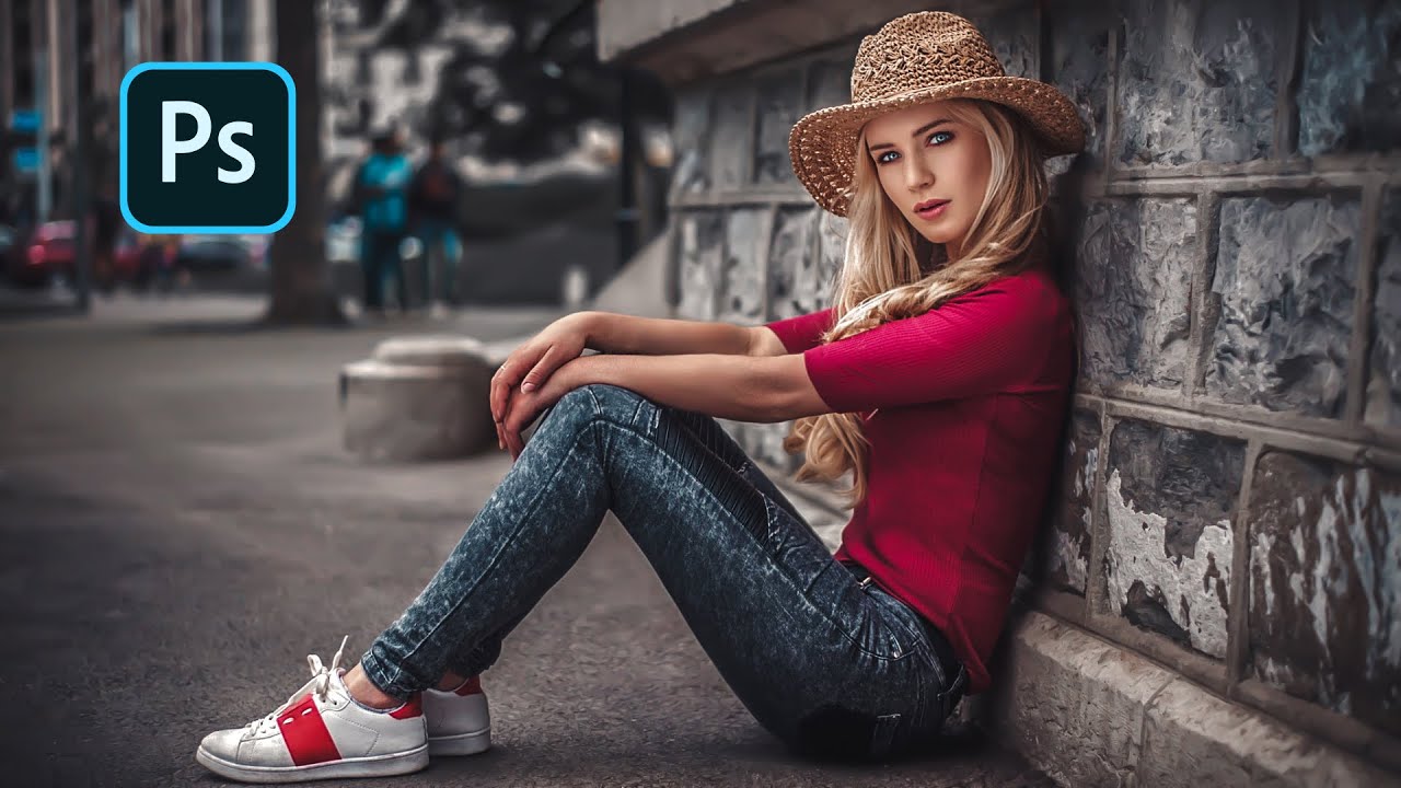 Black Shaded Photo Effect: Photoshop Tutorial - YouTube