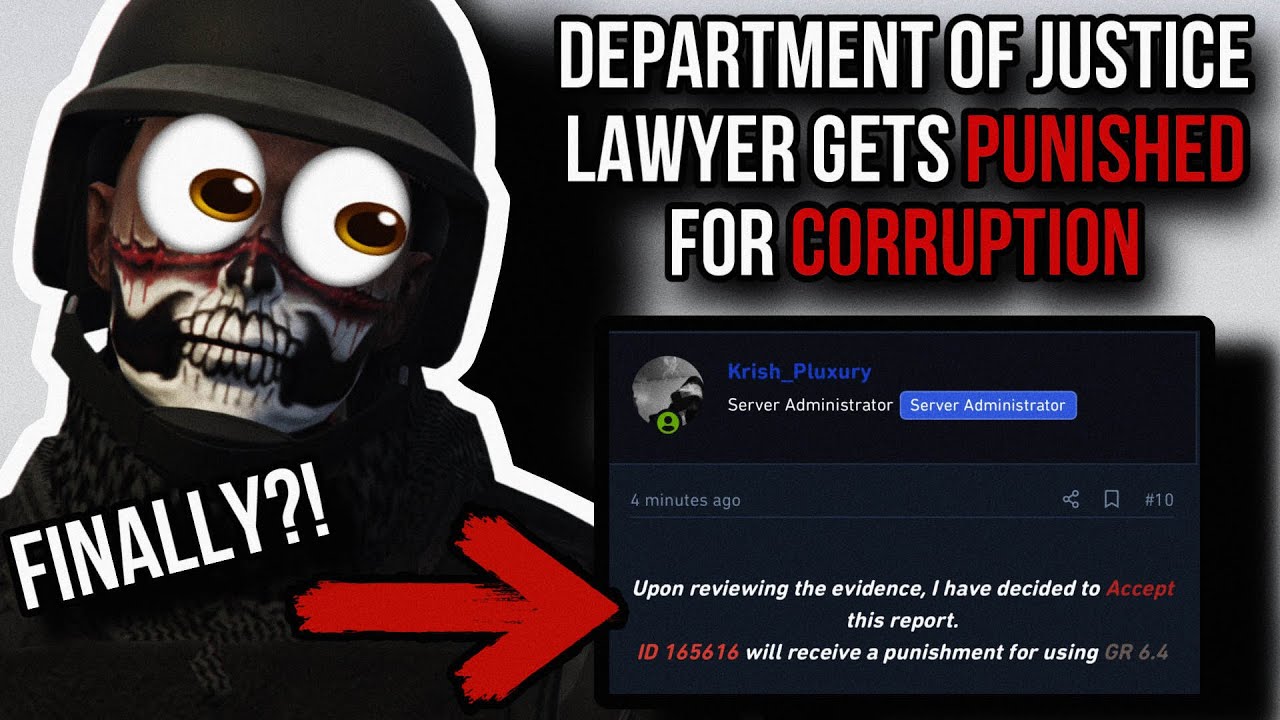 Corrupt Lawyer Bites The Dust!! (Punished For CORRUPTION) | Grand RP ...