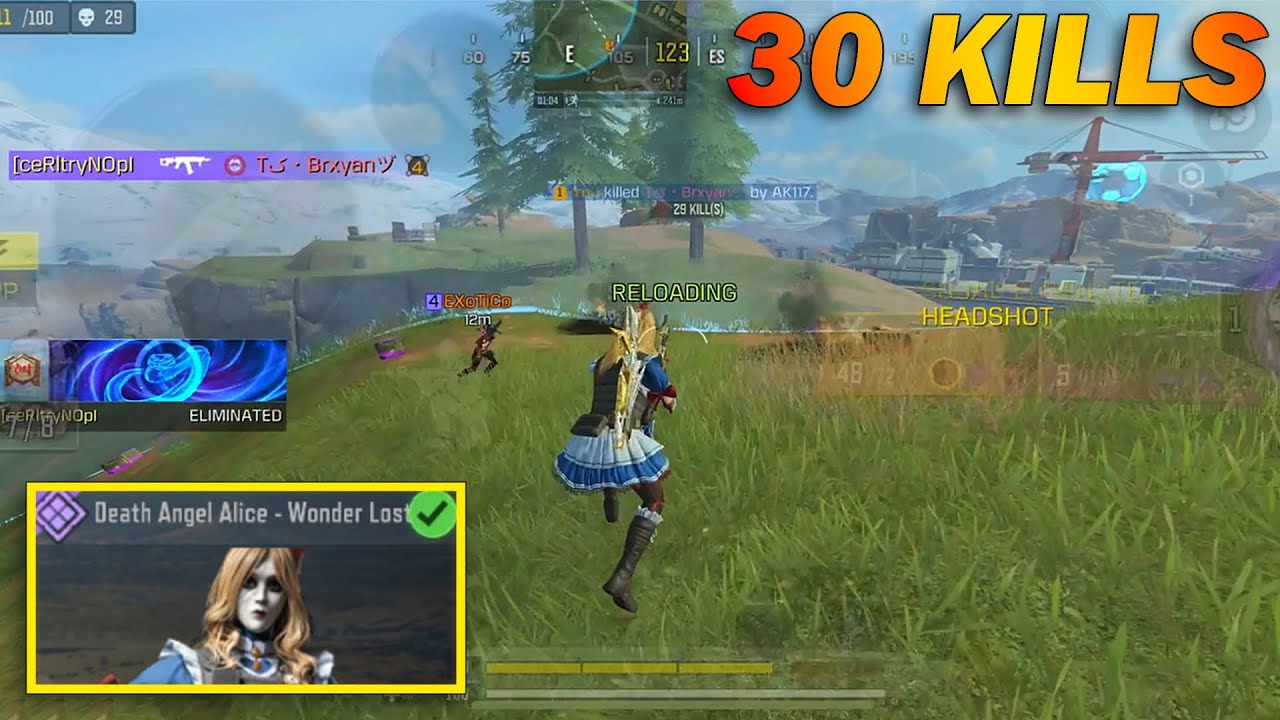 30 KILLS WITH NEW BP SKIN (WONDER LOST)!🔥|COD MOBILE BR GAMEPLAY - YouTube