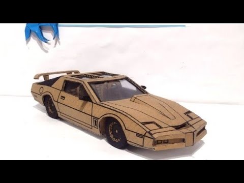 How to make a 1990 Dodge Stanley out of cardboard - YouTube