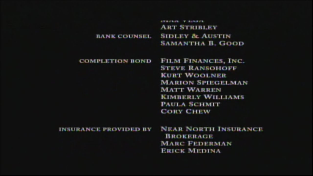 Ticker (2001) End Credits (Starz Encore Suspense 2025) - YouTube