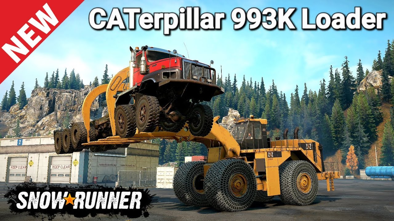 New CATerpillar 993K Loader In SnowRunner New Update @TIKUS19 - YouTube