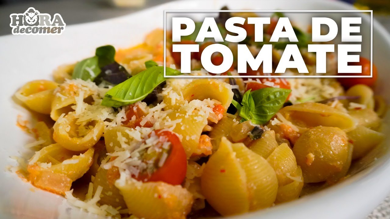 ¿Cómo preparar una RICA PASTA DE TOMATE? 😋 | Omar Fierro - YouTube