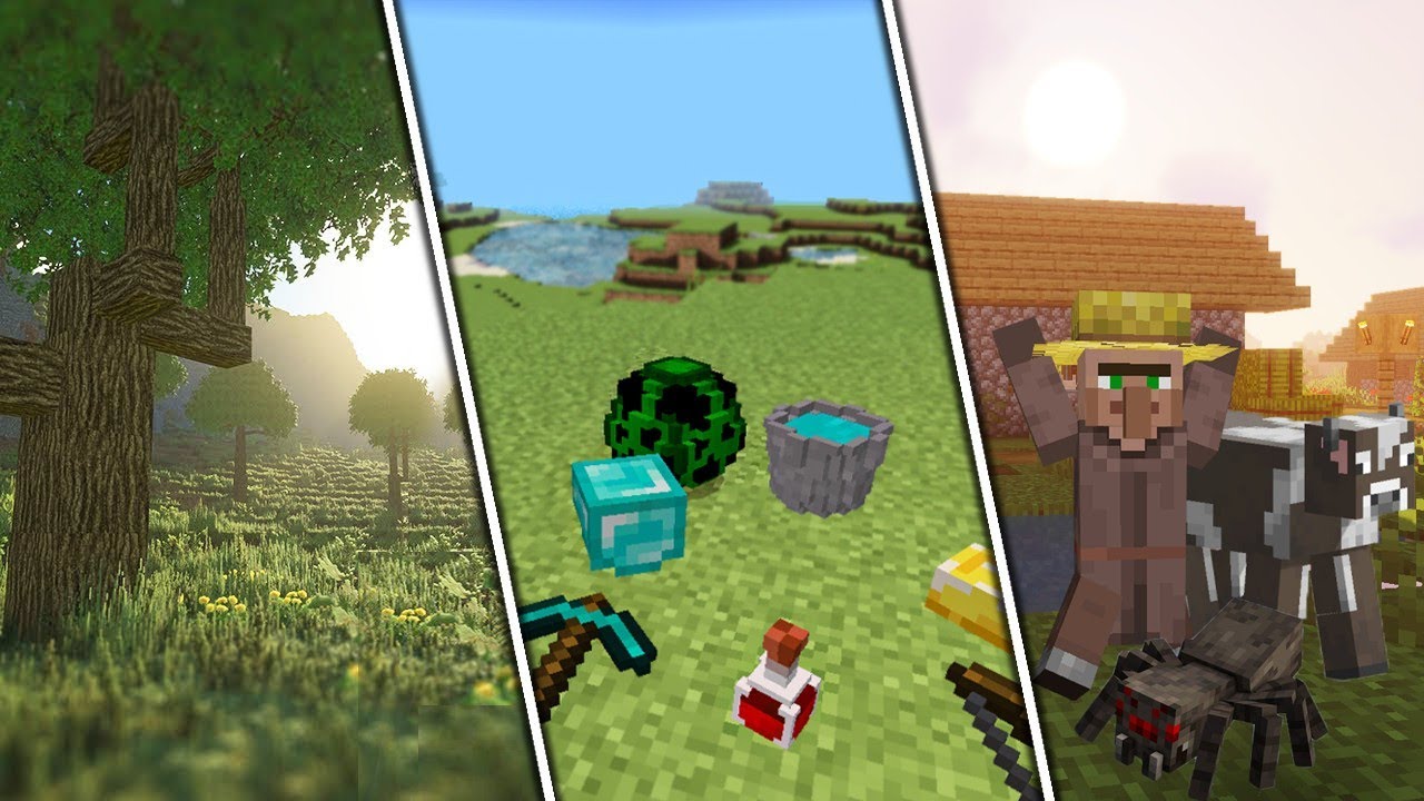 ⭐ TOP 10 Addon sẽ khiến Minecraft PE (1.17&1.18) trở nên cực kì chân ...