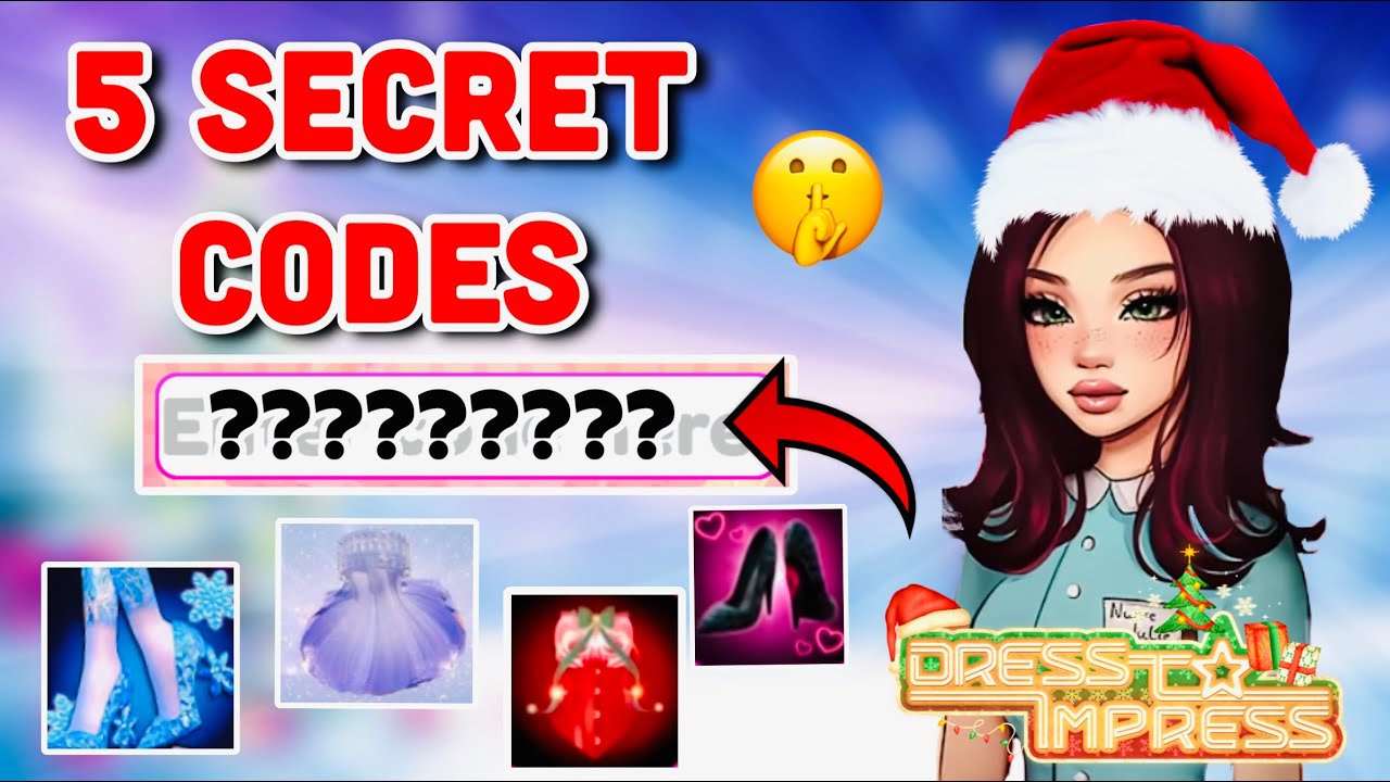 HURRY! CLAIM ALL *NEW* AND *SECRET* CODES IN DRESS TO IMPRESS 🤫 - YouTube