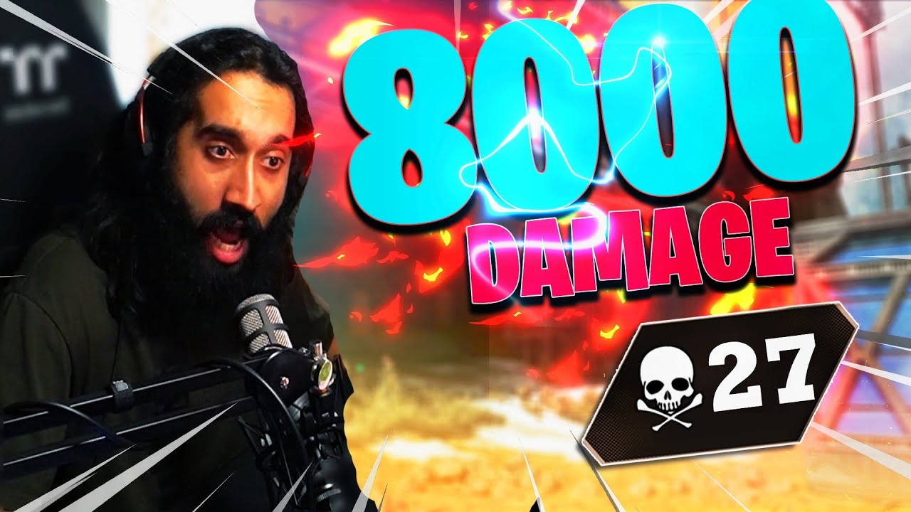 ShivFPS SOLO *WORLD RECORD* ? WITH *8000 DAMAGE* in APEX LEGENDS ...