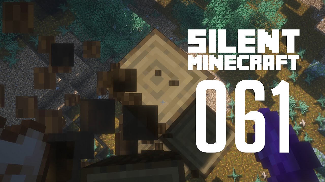 Silent Minecraft | 061 | Deforesting the Land - YouTube