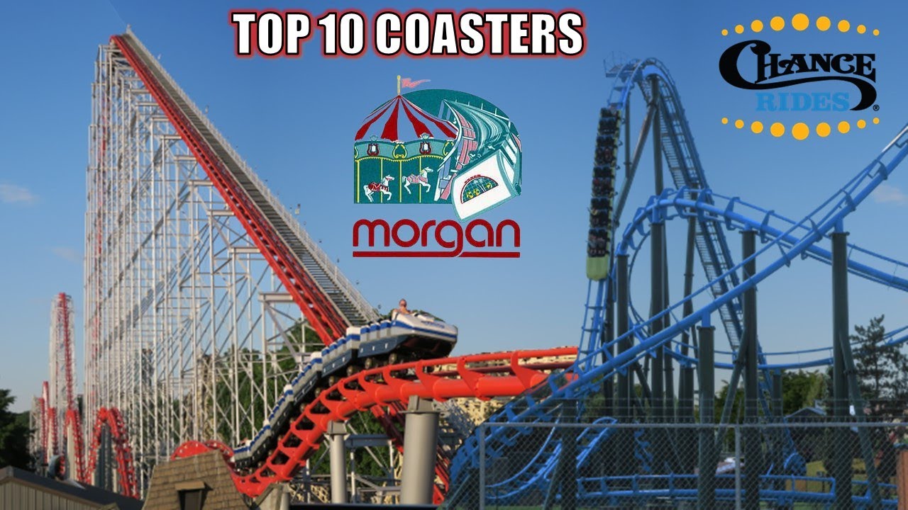 Top 10 Coasters by Chance & Morgan - YouTube