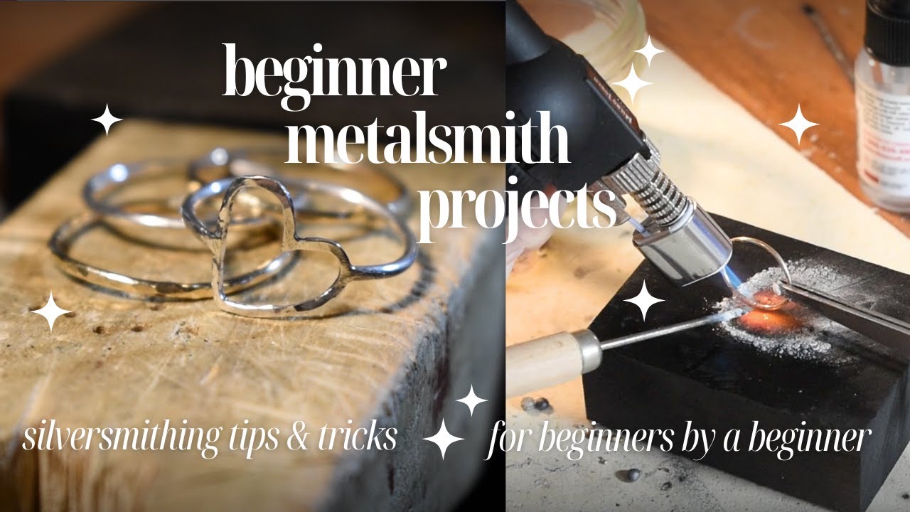 Beginner Silversmith Projects | Tips & Tricks For Soldering | Step by ...