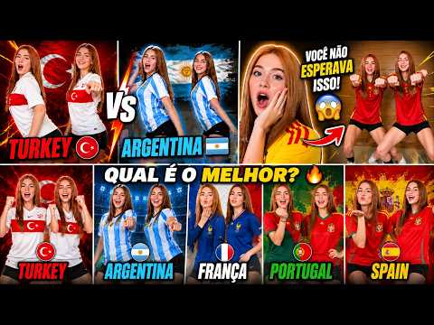World Cup 2026 Dance Battle |Argentina vs Portugal vs Turkiye vs Colombia vs Spain vs Franç🔥who wins