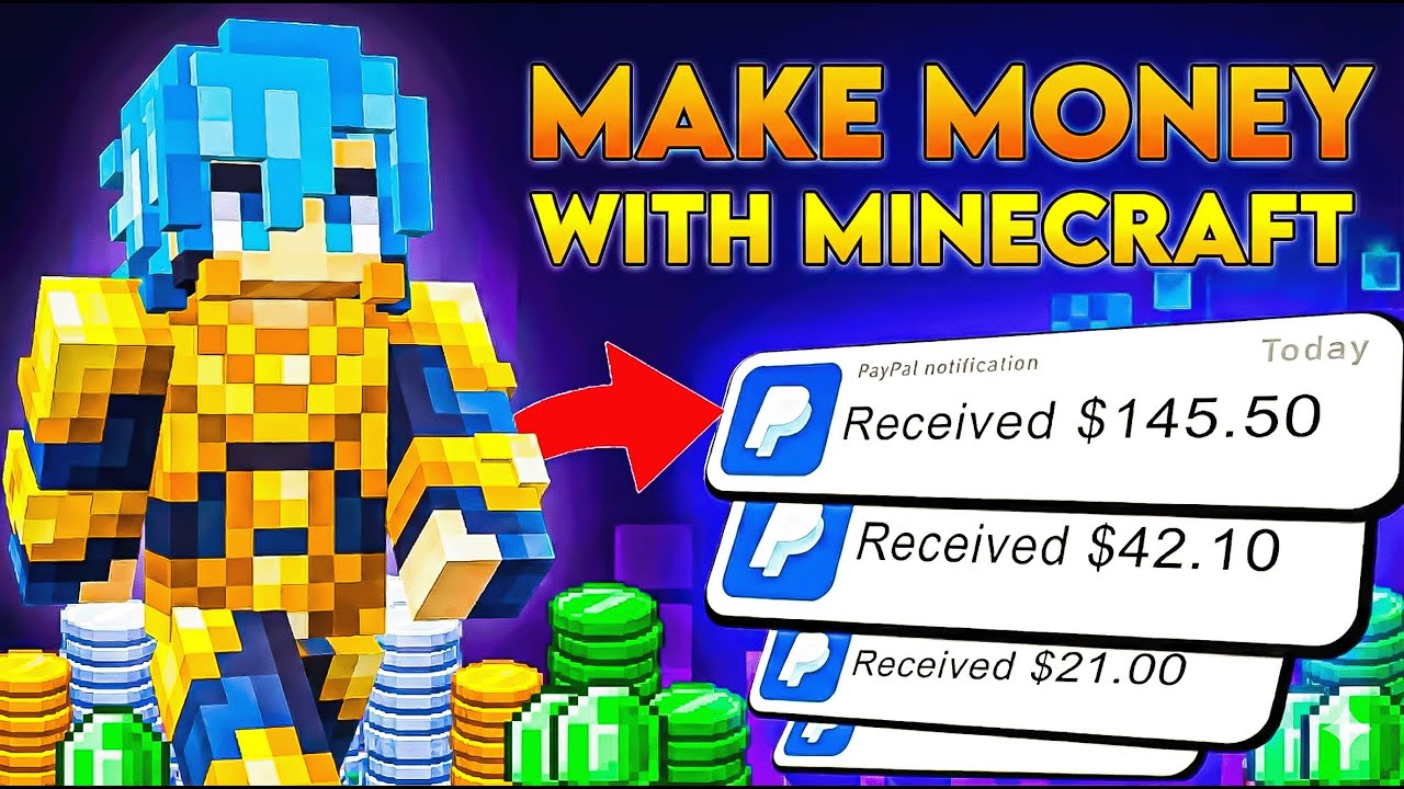 How To Earn Money Playing Minecraft in 2026 | Top Best Earning Ideas ...