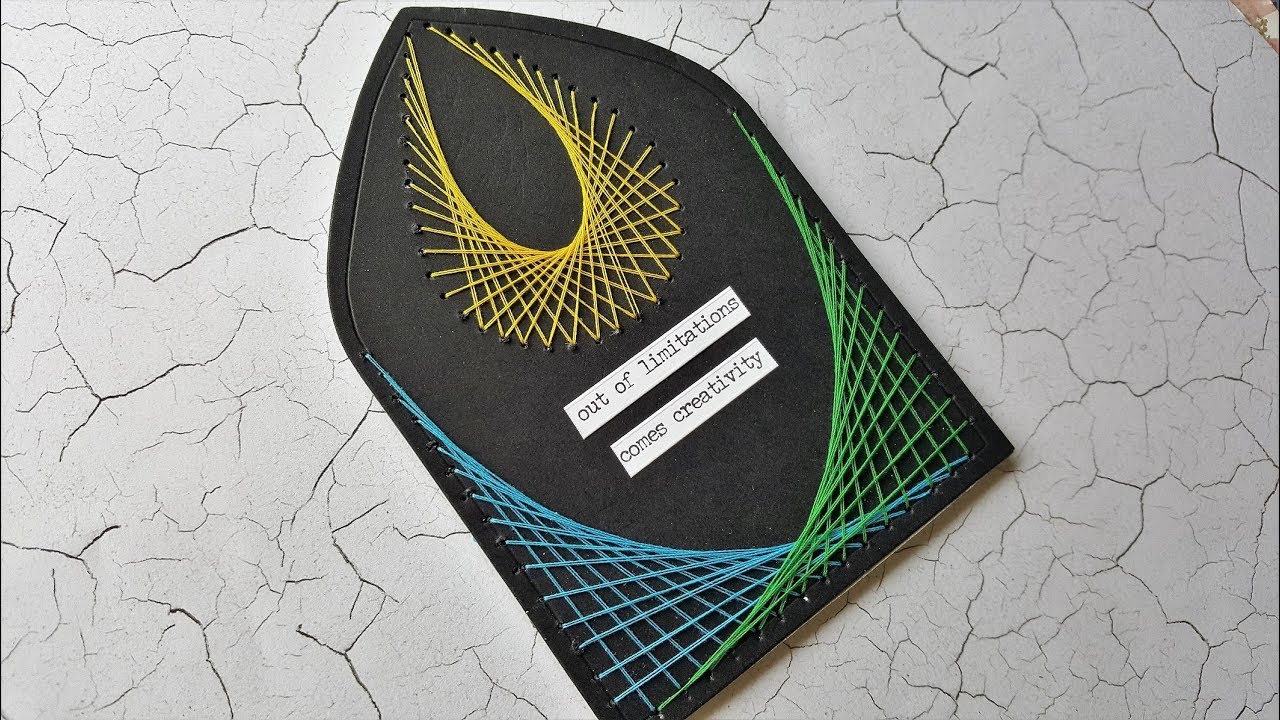 String Art Arch - YouTube