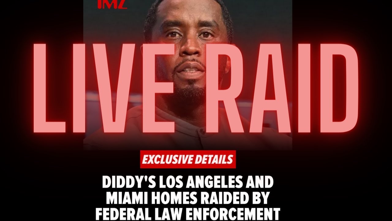 Diddy Mansion Raided LIVE both residences RAIDED! HE GOING TO JAIL WITH ...