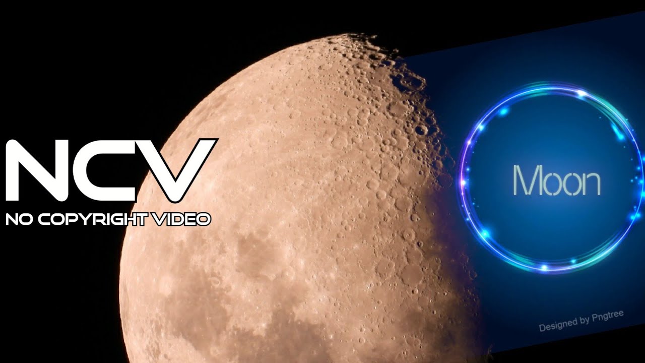The moon 🌙 - No copyright video | NC videos | - YouTube