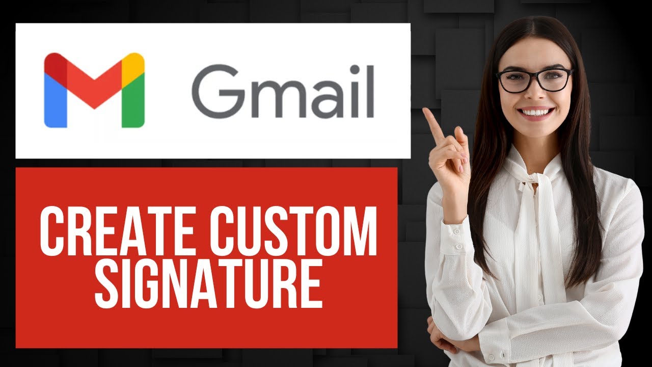 How to Create Email Signature on Gmail | Add Custom Signatures - YouTube