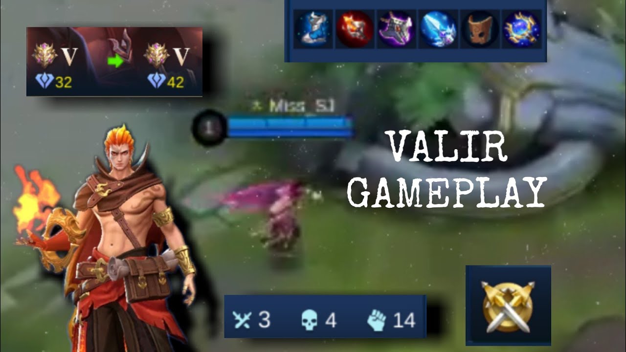 Valir Gameplay (5man Support type Valir) Epic Comeback? - YouTube