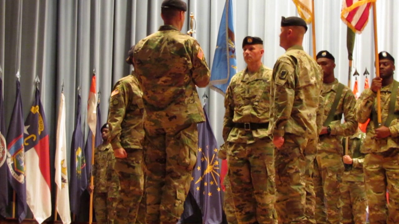 CSM William J Jordan 35th Signal Brigade Change of Responsibility ...