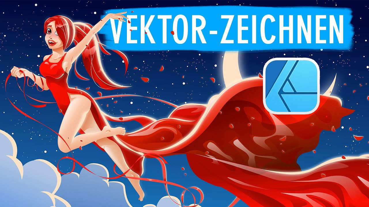 Zeichnen mit Affinity Designer [AFFINITY DESIGNER-Tutorial] - YouTube