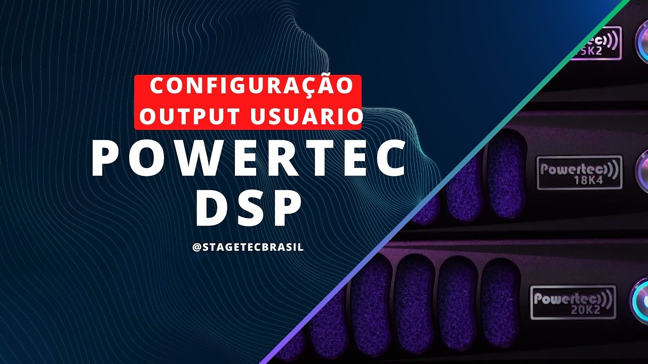 Powertec 18k4 DSP - Configurando Output (Programa Windows) DSP Control ...