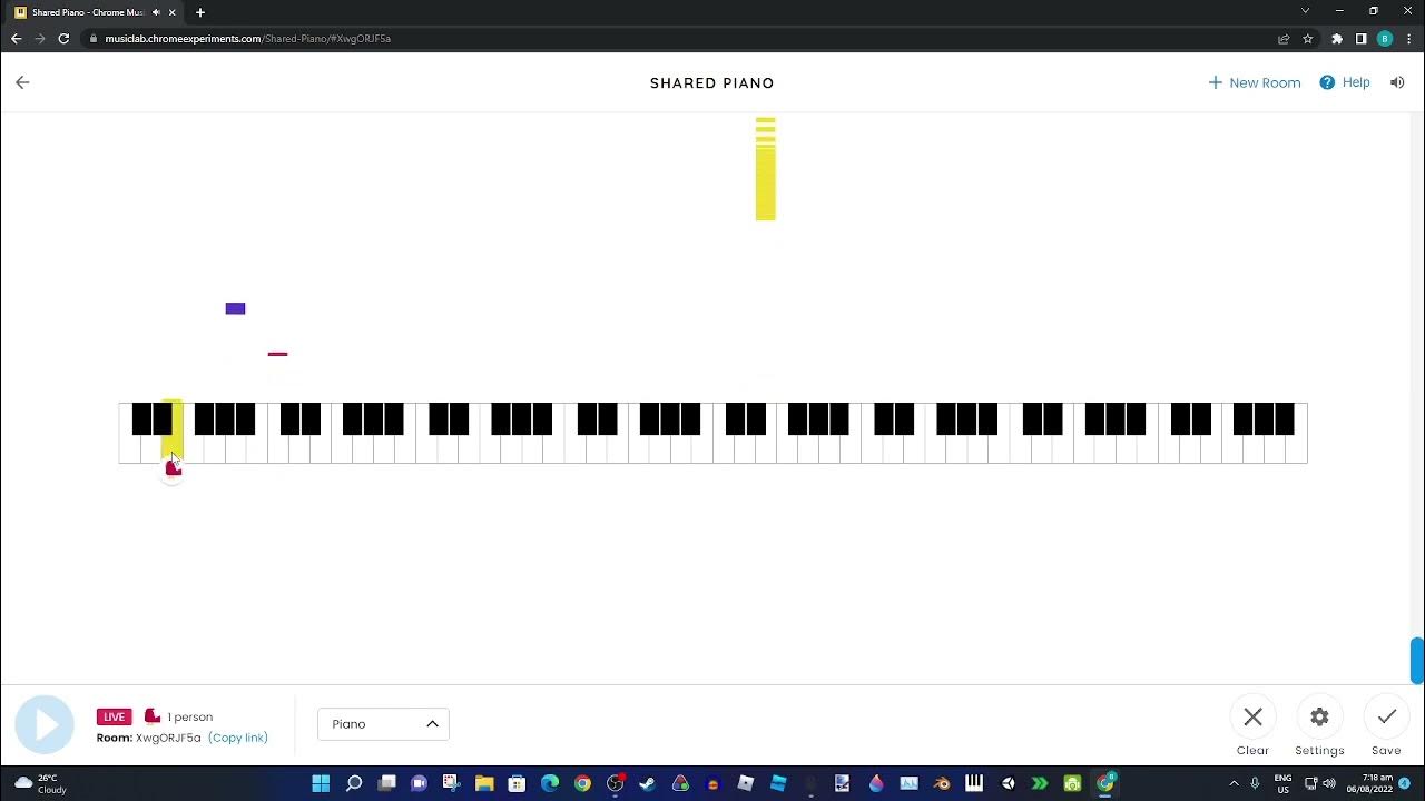 Doing Rush E On Chrome Music Lab - YouTube