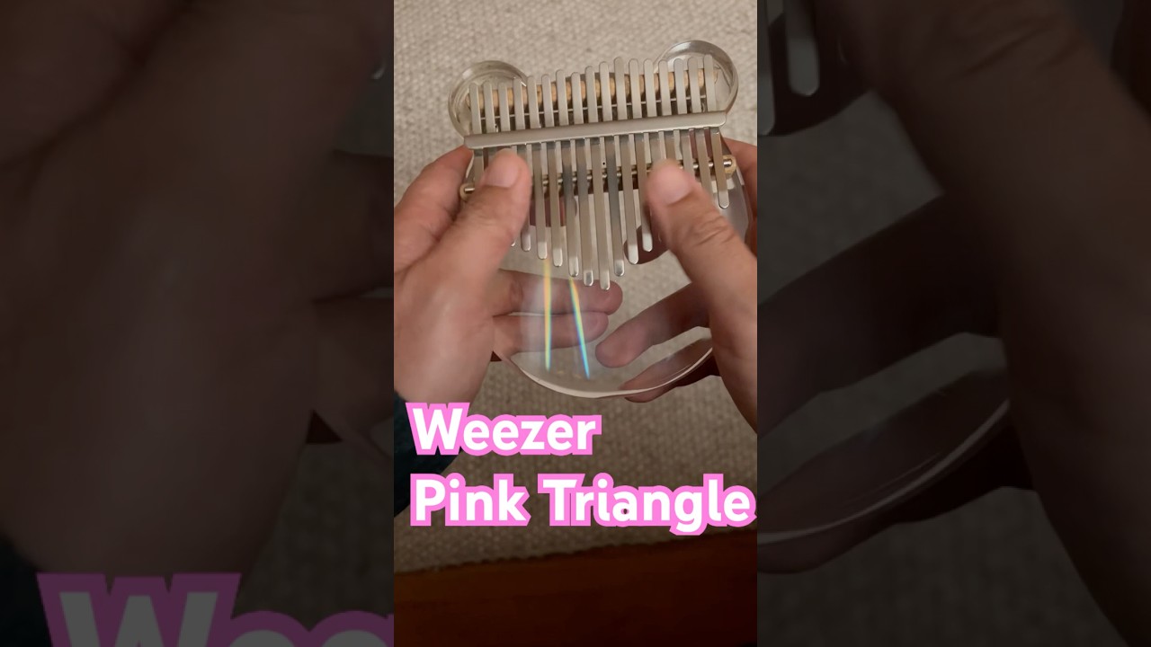Weezer - Pink Triangle kalimba cover - YouTube