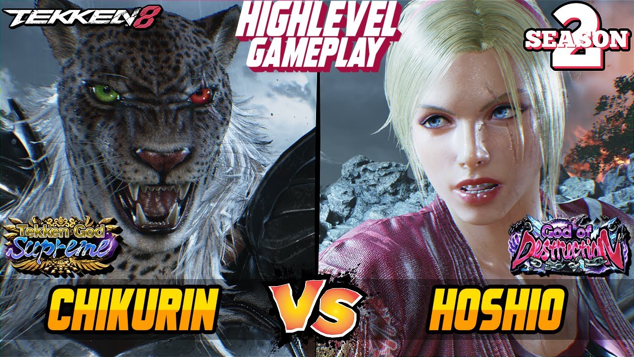 Tekken 8 – CHIKURIN (ARMOR KING) vs Hoshio (LIDIA) – T8 SEASON 2 High ...