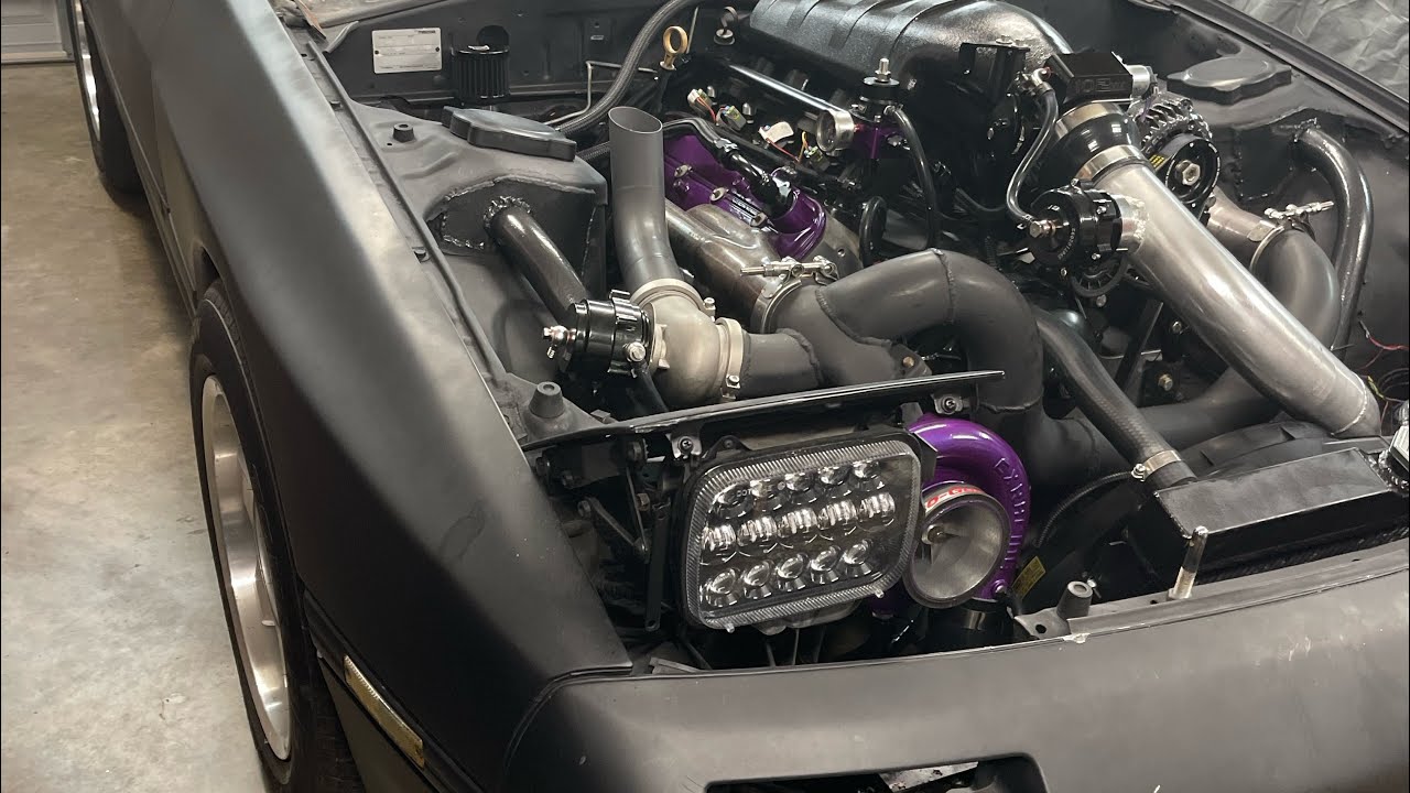 1987 Rx7 turbo ls build - YouTube