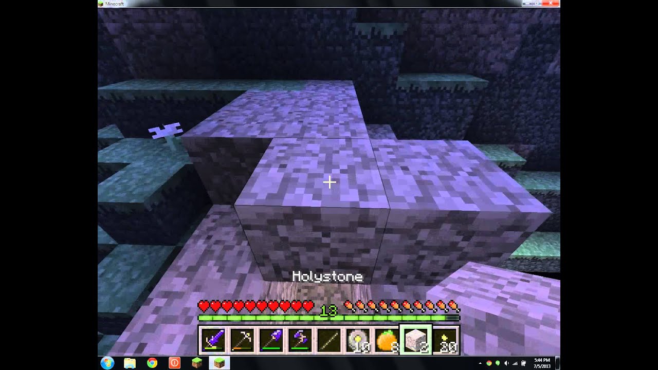 Minecraft Aether II Ep6 Zanite Helmet - YouTube