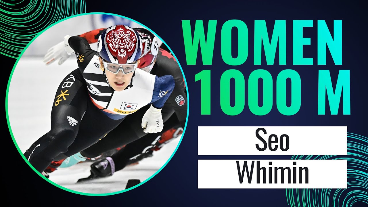SEO Whimin (KOR) | Winner | 1000m W | Montreal (2) | #ShortTrackSkating ...