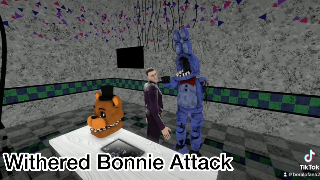 (SFM/FNAF) Withered Bonnie Attack. - YouTube
