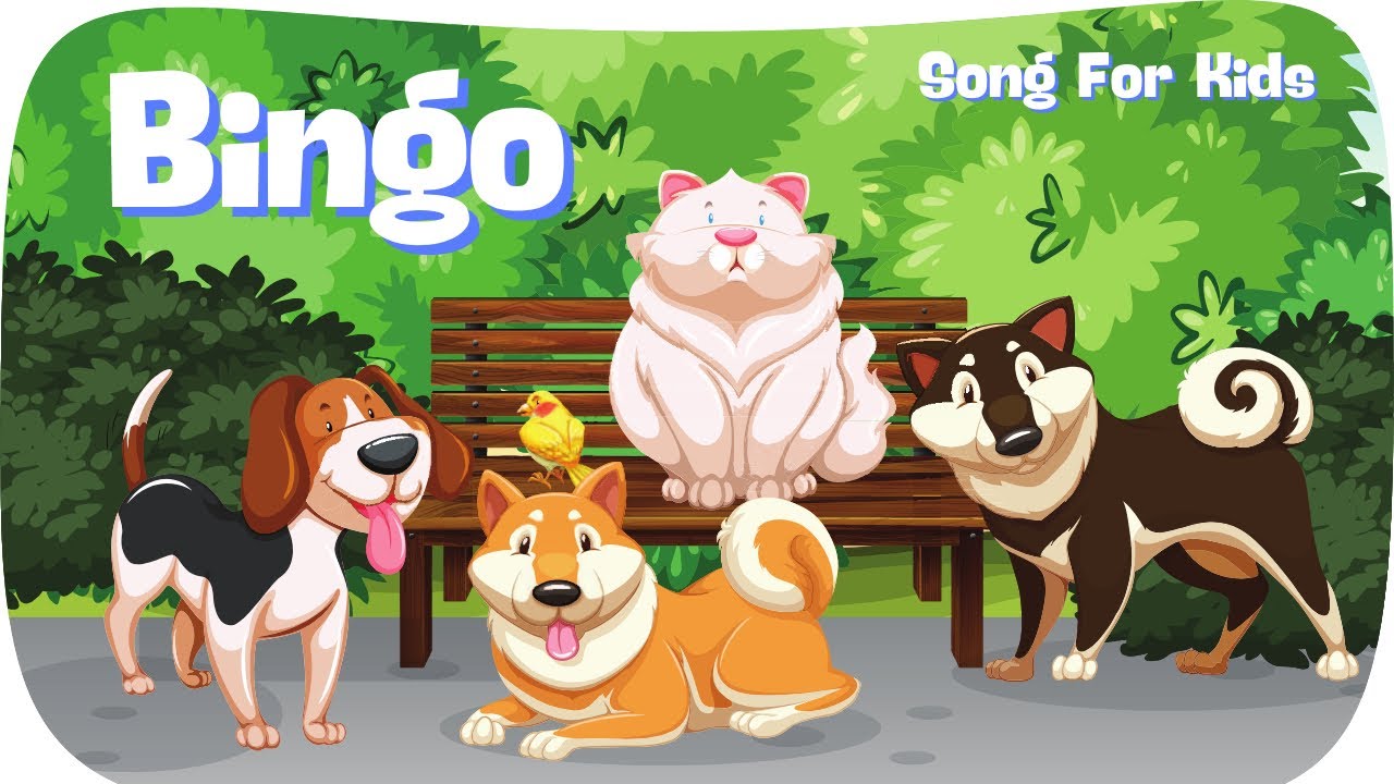BINGO -Kids Song | B-I-N-G-O | Dog Songs - YouTube