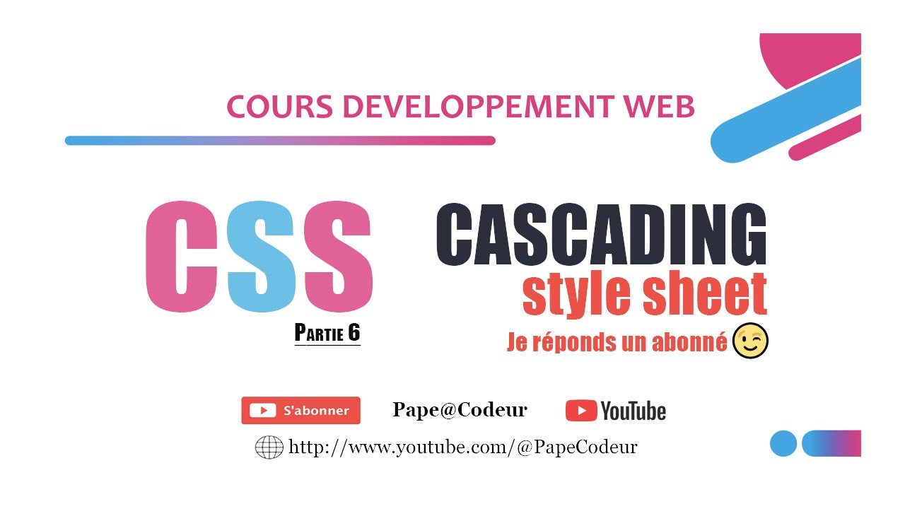 #23 : Je réponds un abonné (Créer un lien entre vos fichiers HTML vers un seul fichier CSS ...