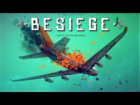 Boeing 747 Crash (Besiege) - YouTube