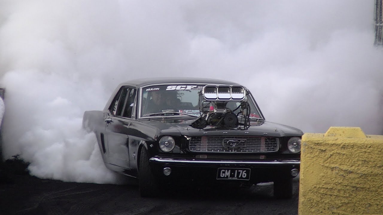 SUMMERNATS 35 Jake MYERS ON SKID ROW summernats burnout champion 2023 ...