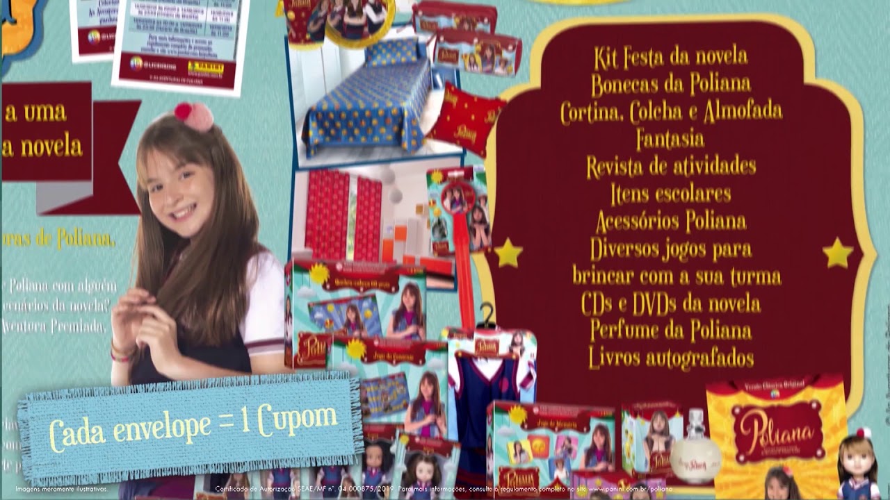 Livro Ilustrado Oficial As Aventuras de Poliana - YouTube