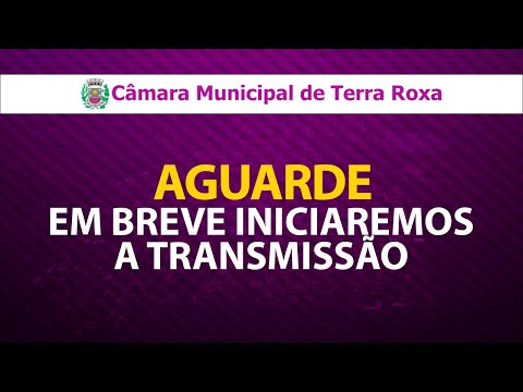 Sessão Ordinária 15/06/2026 - Câmara Municipal de Terra Roxa SP