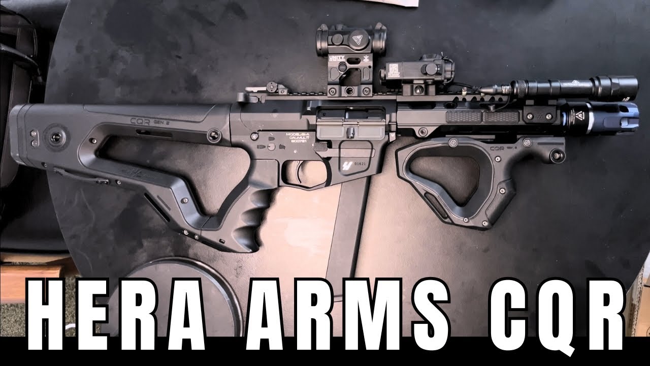 HERA ARMS CQR Gen 2 Build #airsoft #airsoftrifle #pewgun #bb #에어소프트게임 ...